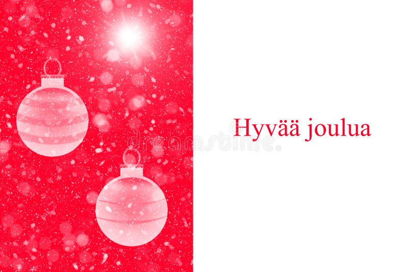 Hyvaa Joulua Calligraphy Hand Lettering Isolated on White. Merry ... Hyvaa Joulua Calligraphy Hand Lettering Isolated on White. Merry ...