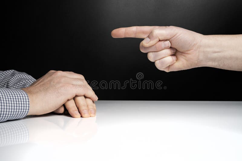 I accuse you stock photo. Image of forbidding, guilt - 216661012