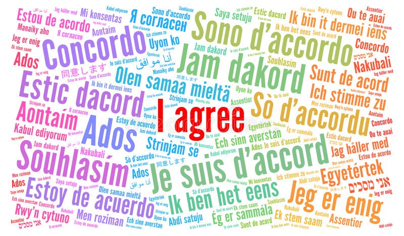 I Agree Stock Illustrations – 199 I Agree Stock Illustrations, Vectors ...