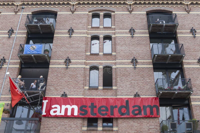 I AMsterdam sign editorial photo. Image of sign, bricks - 58301086