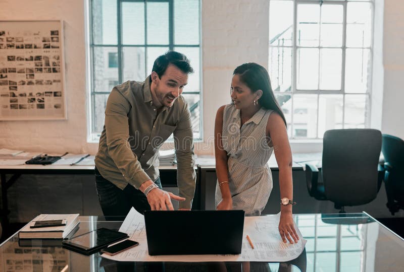 I Cant Believe How Great we are Together. Two Young Architects Working ...