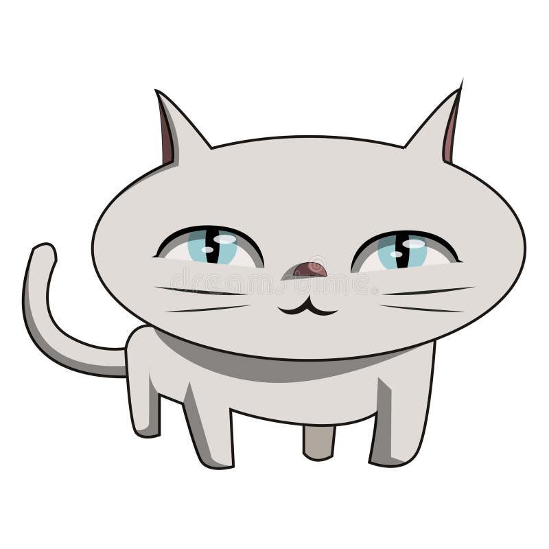 Sweet cat meow help me stock vector. Illustration of kitten - 116621263