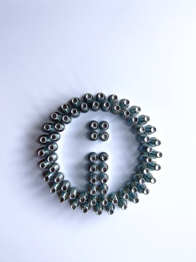 I circle stock photo. Image of author, bright, chromium - 5416794