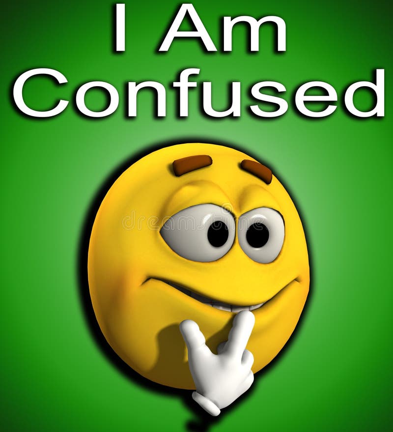 I am Confused 6 stock illustration. Illustration of eyes - 4515862