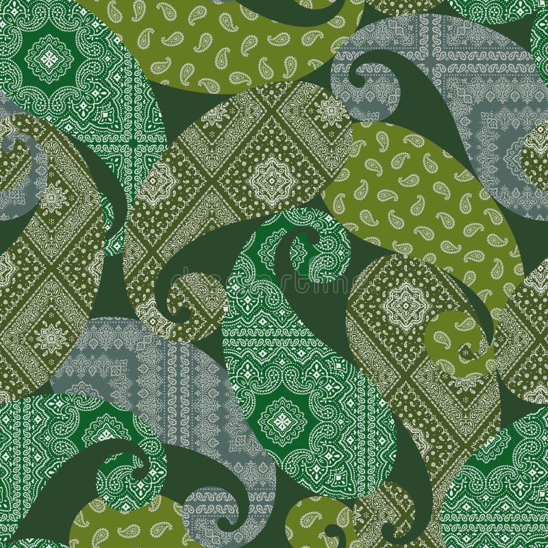 Basic Paisley Pattern Stock Illustrations – 96 Basic Paisley Pattern ...