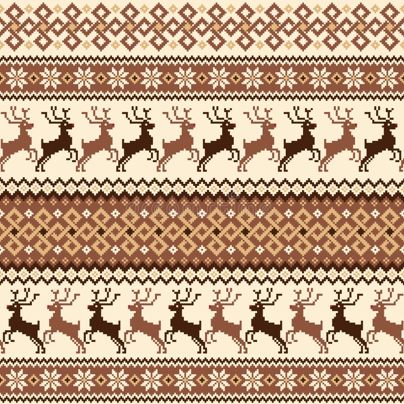 Nordic Pattern Illustration. Stock Illustration - Illustration of ...