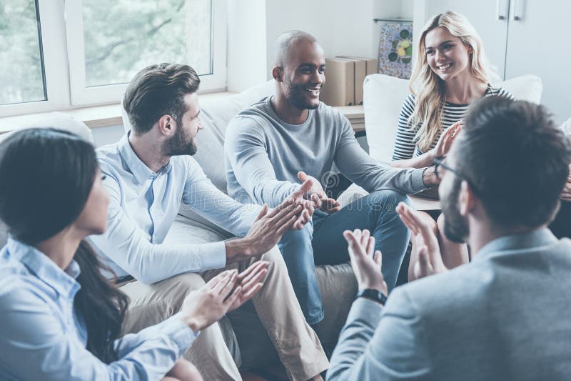 I did it! stock photo. Image of health, events, instructor - 73268276