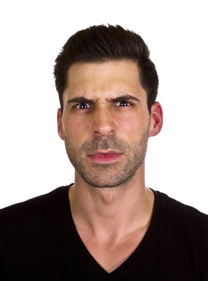 I don t understand stock photo. Image of portrait, forehead - 50557020