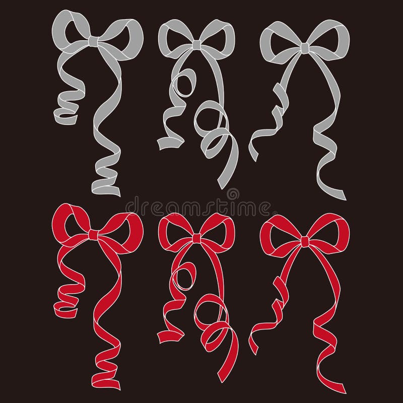 Vector Illustration of Elegant, Beautiful Ribbon, Stock Vector ...