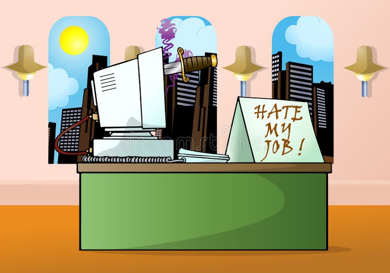 Hate My Job Stock Illustrations – 78 Hate My Job Stock Illustrations ...