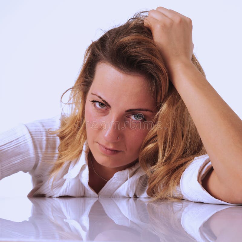 I Hate My Office Work. Office Hell. Low Wages, Overtime Working Stock ...