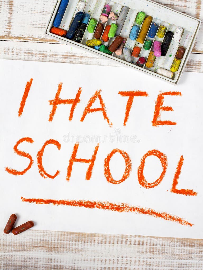 I Hate School Wallpaper Stock Photos - Free & Royalty-Free Stock Photos from Dreamstime