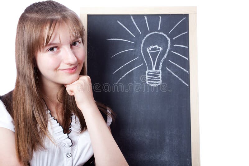 I have a good idea stock image. Image of education, form - 26106379