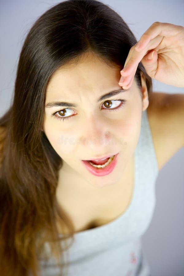 I have a great idea stock photo. Image of human, intelligence - 39845566