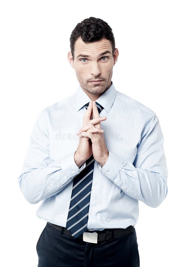 I have to think more ! stock photo. Image of male, handsome - 50620970