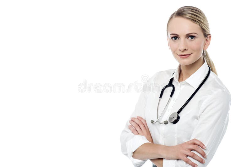 I am here to help you ! stock photo. Image of copy, physician - 54763432