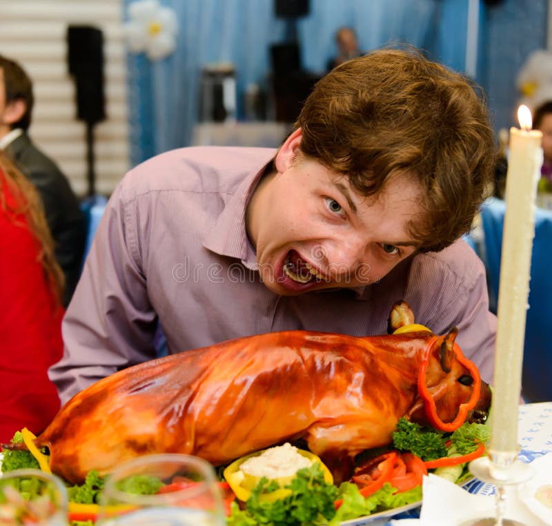 I am hungry stock image. Image of apple, gift, birthdays - 33839375