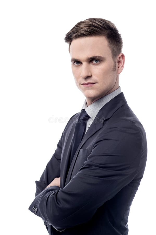 I am Joining As New Manager. Stock Image - Image of executive, white ...