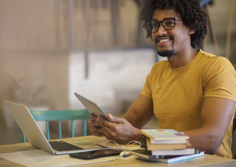 I learning hard stock photo. Image of classroom, caucasian - 160201972