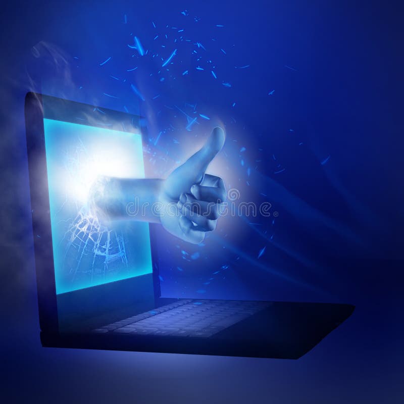 Like stock image. Image of follow, blue, fire, facebook - 23024405