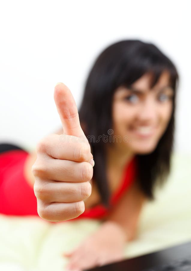 I like it! stock image. Image of beautiful, lady, cute - 28486951