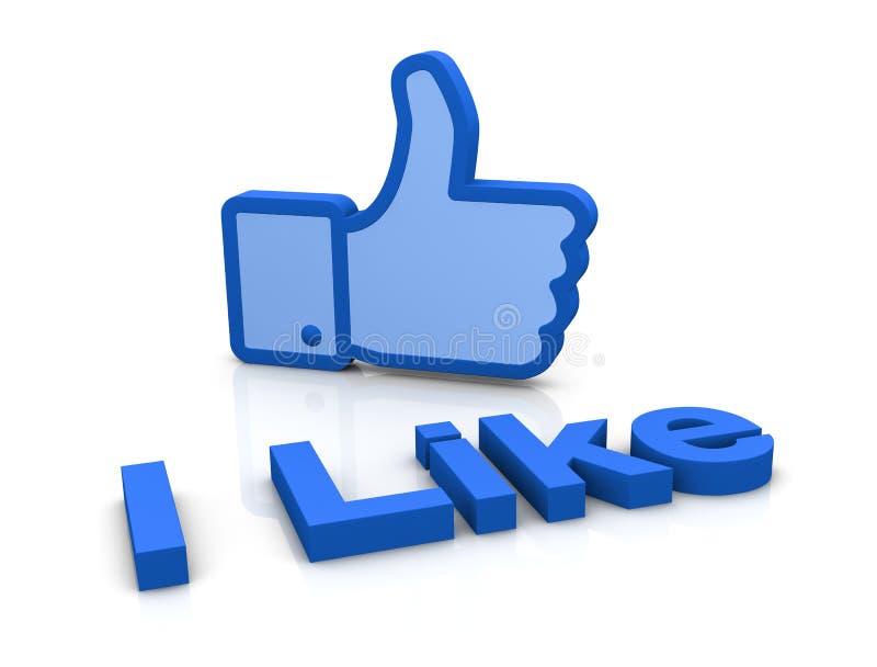 3d man and word LIKE stock illustration. Illustration of like - 32590348