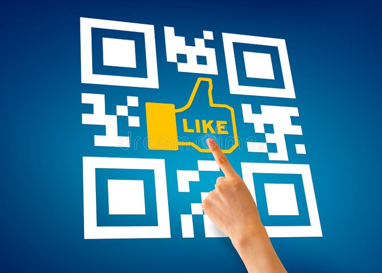 Like Qr Code Stock Illustrations – 560 Like Qr Code Stock Illustrations ...