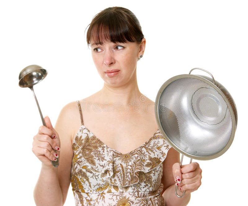 I like to cook food stock image. Image of face, attractive - 4827485