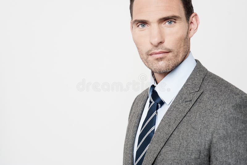 Am i looking good ? stock image. Image of formal, entrepreneur - 48689411