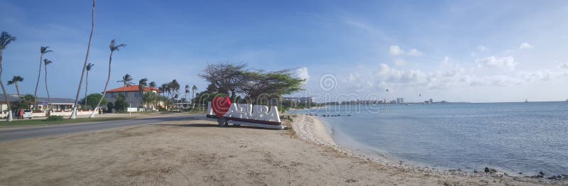 I love Aruba sign editorial image. Image of holiday, south - 73824360