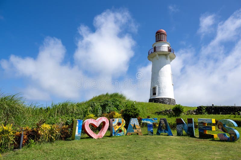 I Love Batanes in Front of Lighthouse Basco, Batan Islands, North of ...