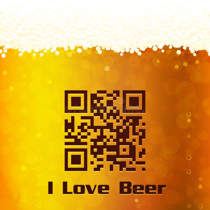 I Love Beer background stock vector. Illustration of beverage - 35065849
