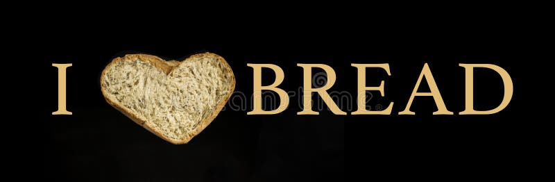 I love Bread stock image. Image of moody, cover, clean - 66101657