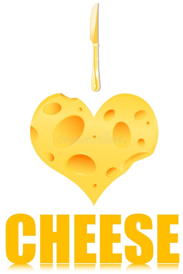 Love and cheese stock illustration. Illustration of grey - 50372035