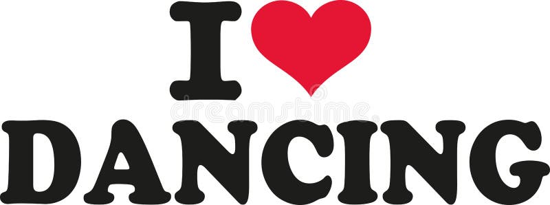 I Love Dancing Stock Illustrations – 257 I Love Dancing Stock ...