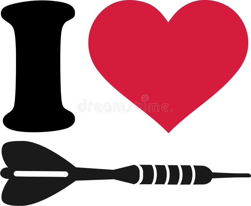 I Love Darts Stock Illustrations – 61 I Love Darts Stock Illustrations ...
