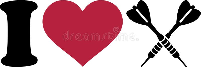I Love Darts Stock Illustrations – 61 I Love Darts Stock Illustrations ...