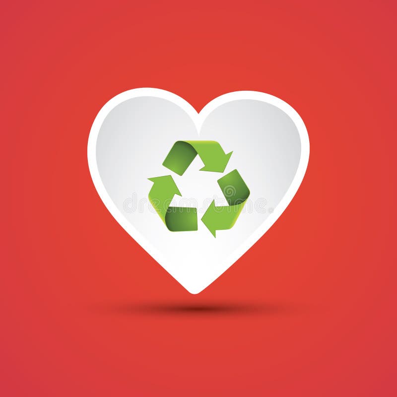 I Love Environment - Icon Design Concept Stock Vector - Illustration of ...