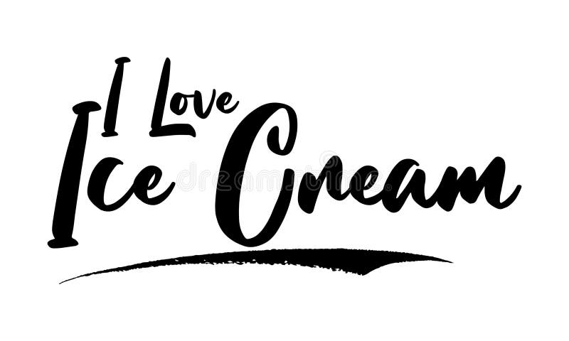 Ice Cream Wording Stock Illustrations – 35 Ice Cream Wording Stock ...