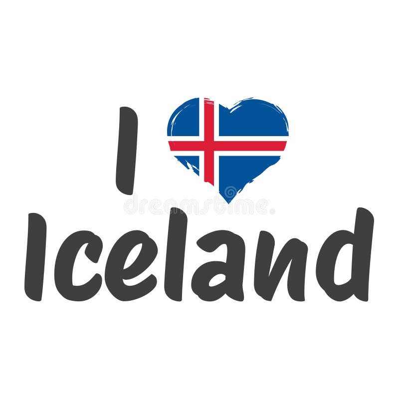 Lettering Iceland Stock Illustrations – 282 Lettering Iceland Stock ...