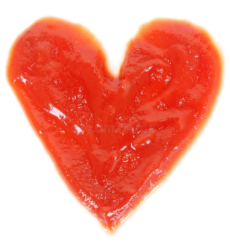 Love ketchup - isolated stock photo. Image of isolated - 18311968