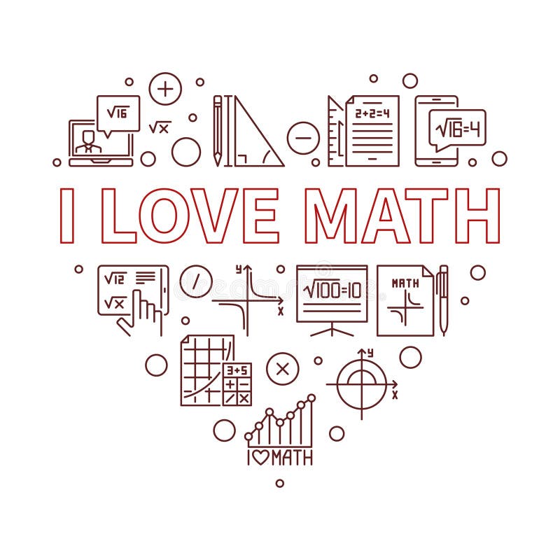 I Love Math Stock Illustrations – 150 I Love Math Stock Illustrations ...