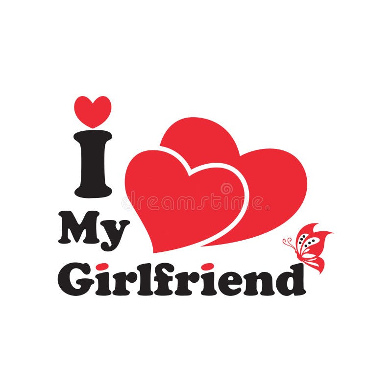 I Love My Girlfriend Wallpaper