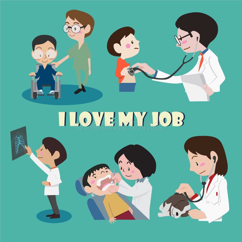 I love my job stock vector. Illustration of character - 86602943 I love my job stock vector. Illustration of character - 86602943