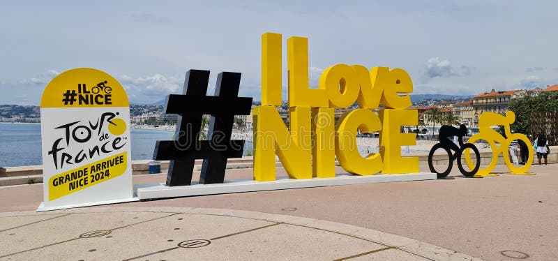 I Love Nice Symbol in Nice France Stock Image - Image of love, tourism ...