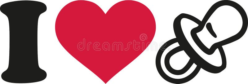 No pacifier - ban symbol stock vector. Illustration of graphic - 107183452