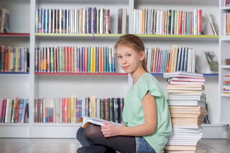 I love reading stock image. Image of bookshelf, academic - 69730165