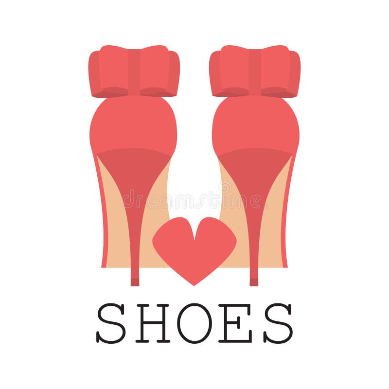 I love shoes poster stock vector. Illustration of heel - 88419687