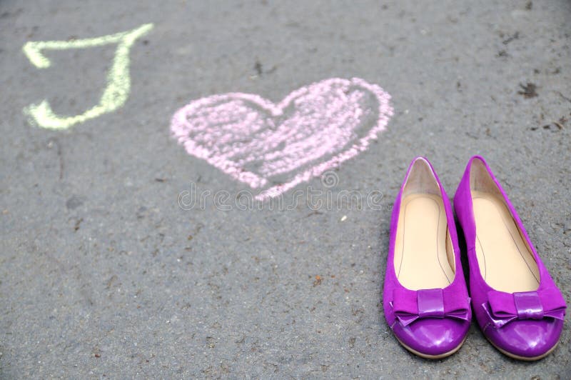 I love shoes 2 stock image. Image of love, grey, yellow - 42172637
