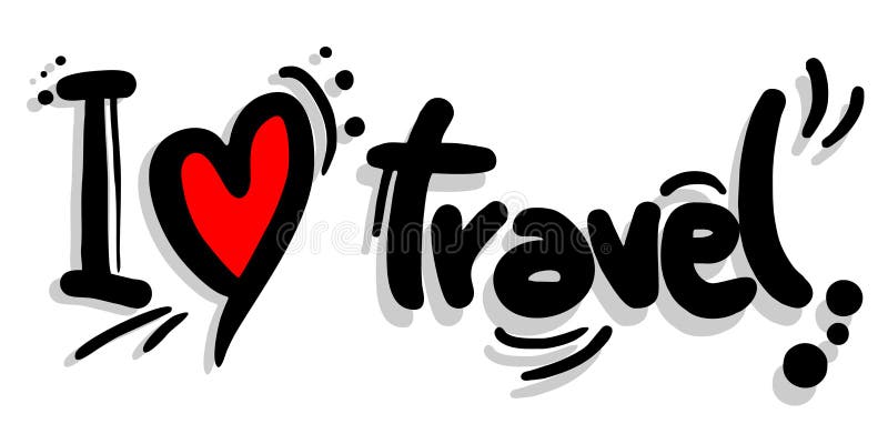 I love travel stock vector. Illustration of figure, sign - 257469051
